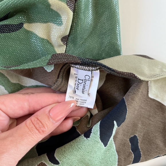 Dior | Swim | Auth Vtg Dior Camo One Piece Swimsuit W Original Tags ...